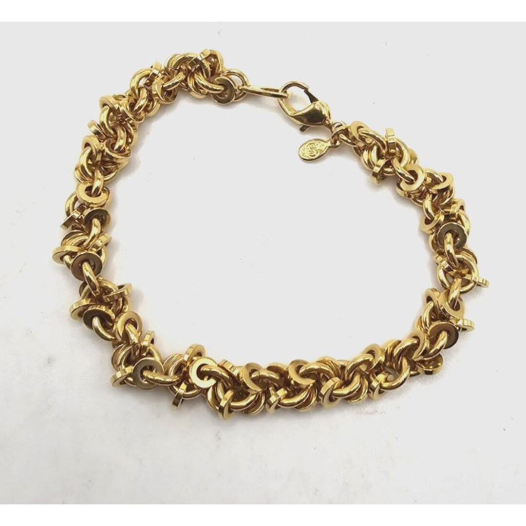 VINTAGE PREMIER DESIGNS Thick Rope Bracelet Interwined Link Estae ...