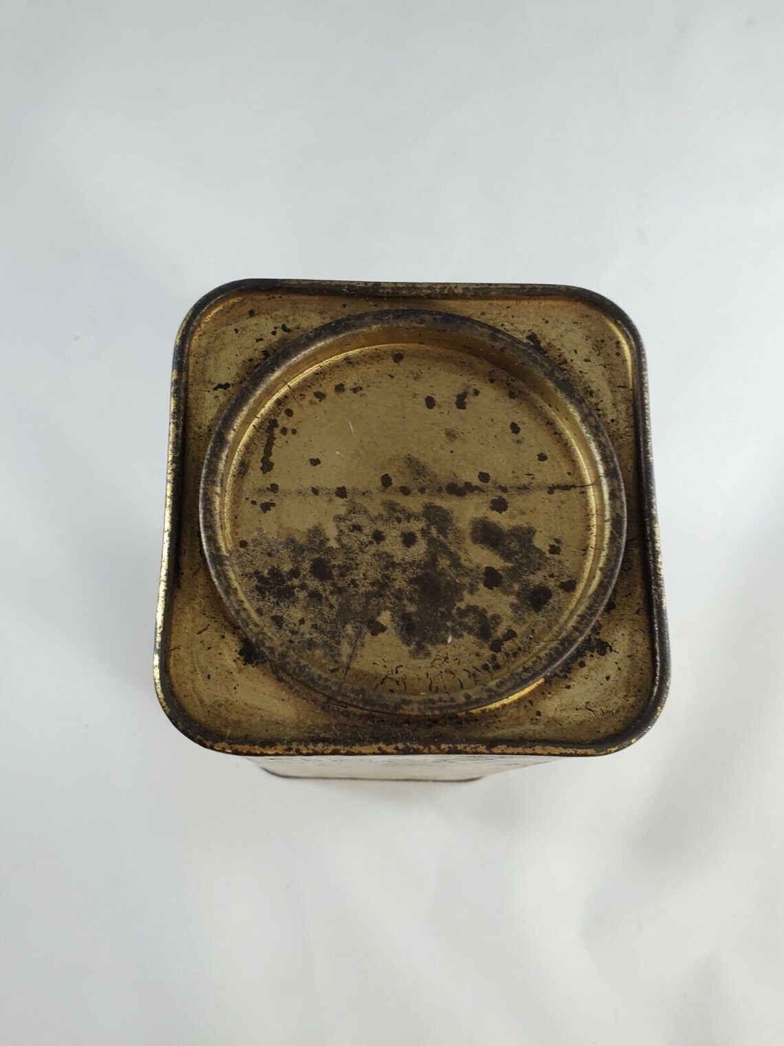 VINTAGE TIN LION Graphic Monarch Green Tea Tin Advertising - Etsy