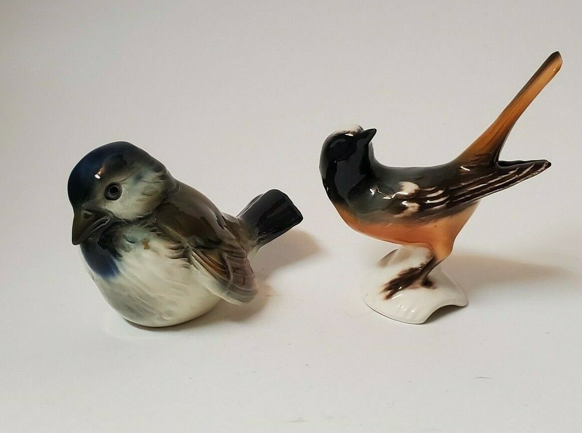 VINTAGE GOEBEL BIRDS Germany Gartenrotschwantz Redstart Rouge - Etsy