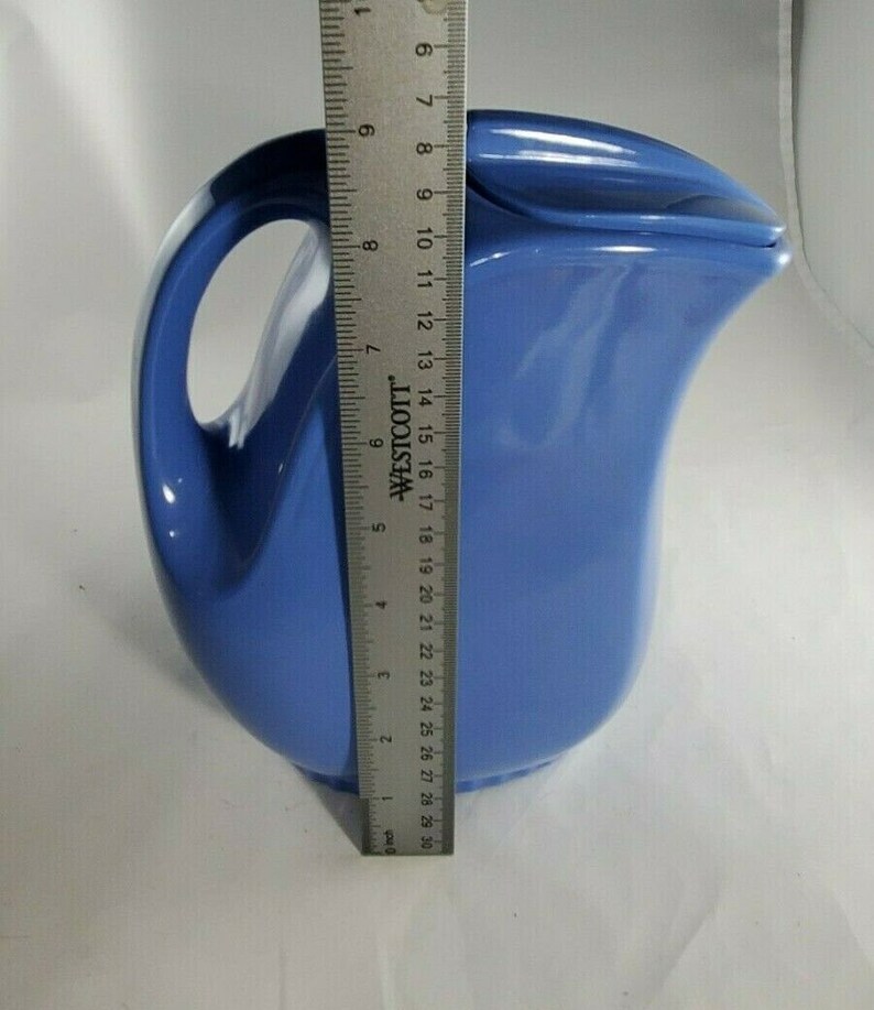 VINTAGE HALL WATER Pitcher Periwinkle Blue Large Refrigerator | Etsy