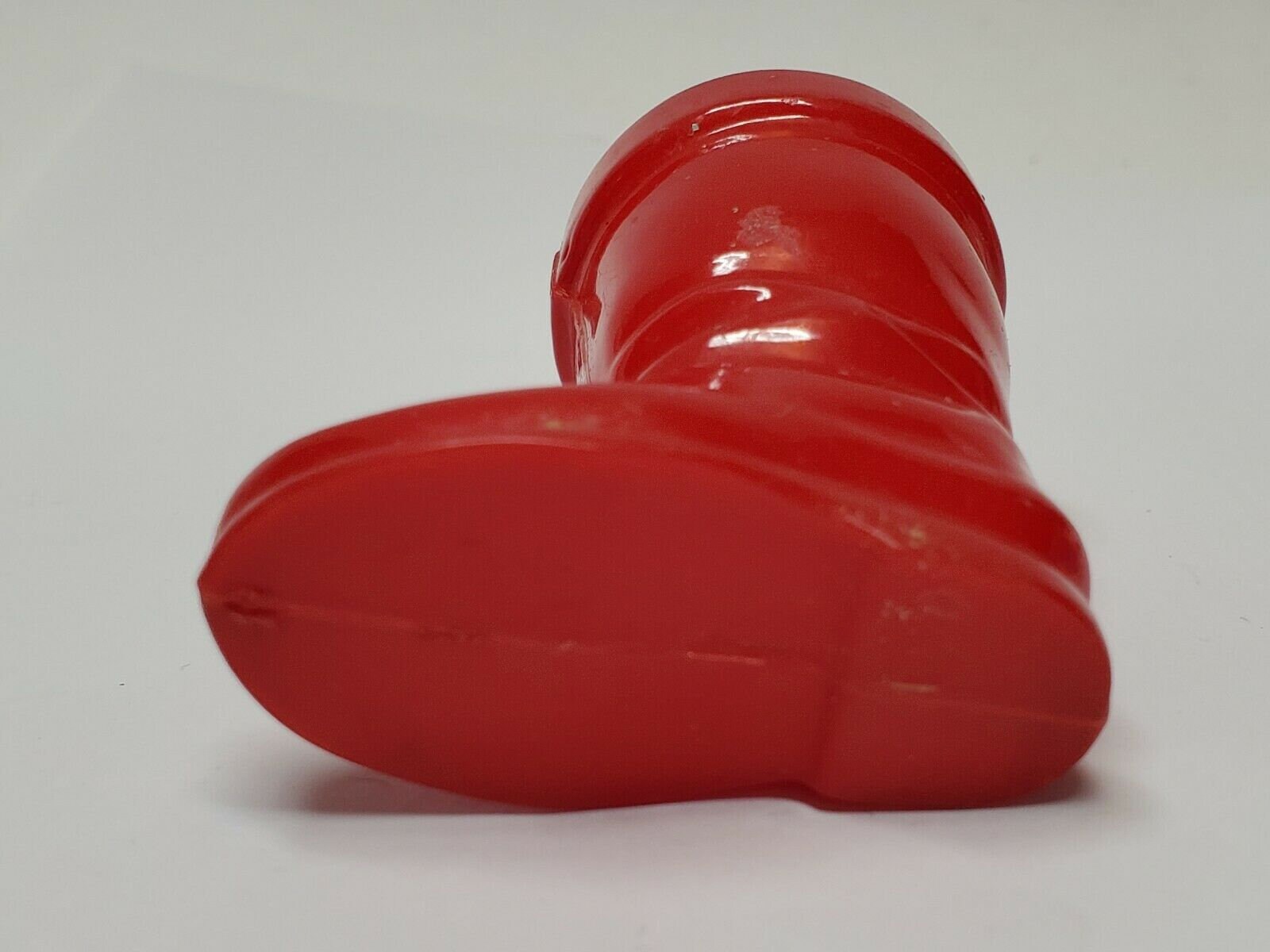 VINTAGE SANTA BOOT Ornament Signed Rosbros Plastics Prov R.I. - Etsy
