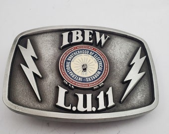 Ibew Belt Buckle - Etsy