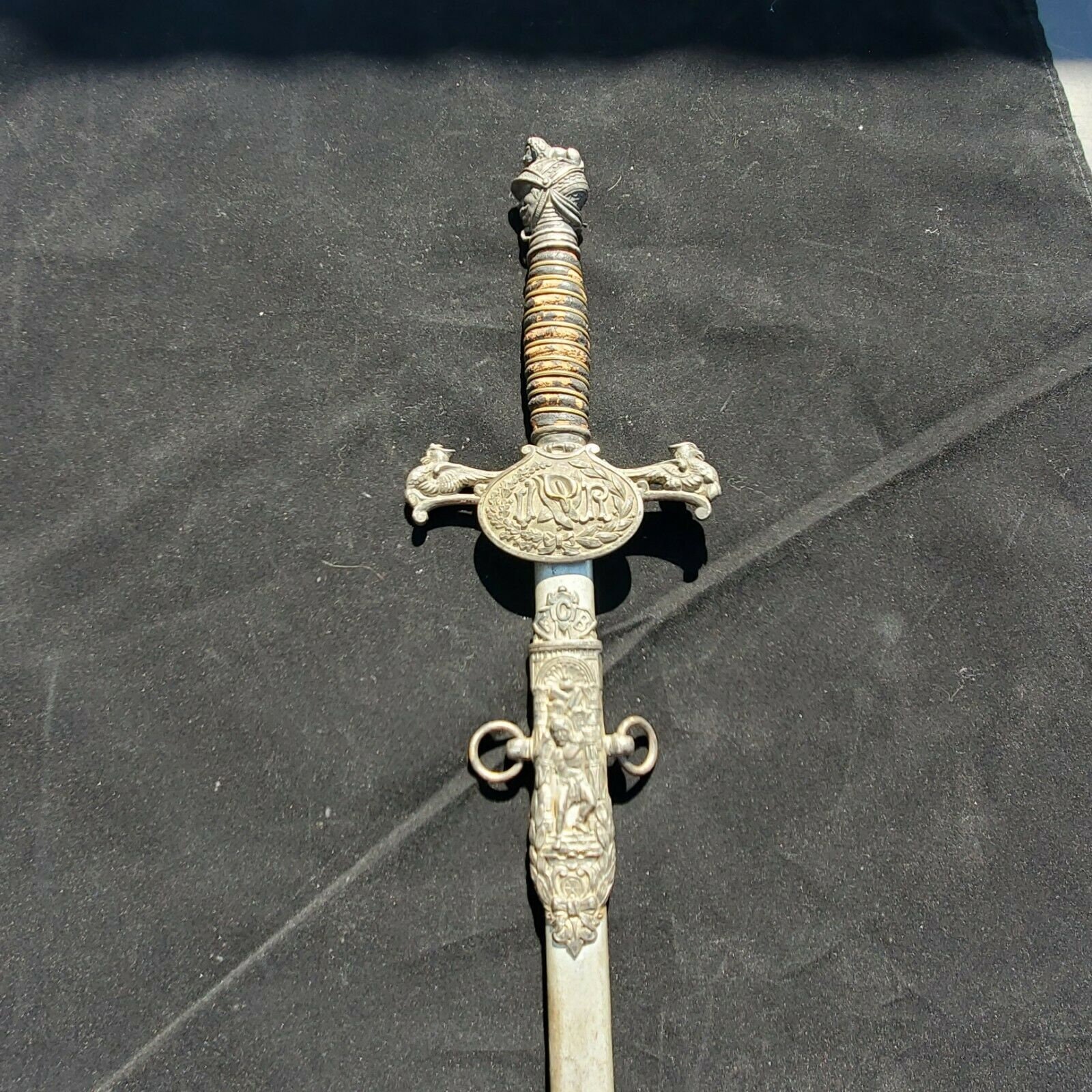 VINTAGE KNIGHTS OF Pythias F C B Sword Scabbard Fraternal Ceremonial ...