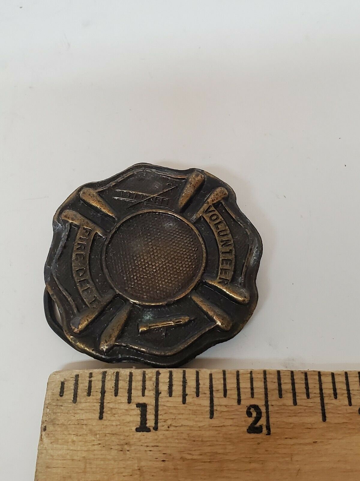 VINTAGE FIRE DEPARTMENT Belt Buckle Volunteer Fire Dept. Buckle ...