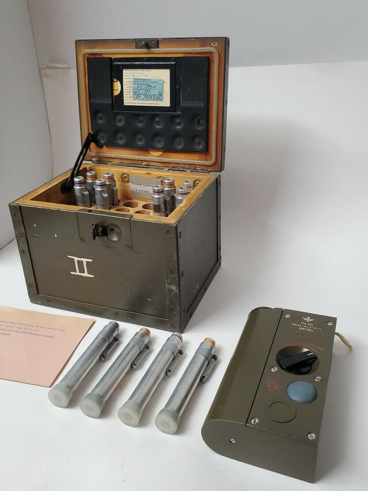 VINTAGE GERMAN MILITARY Tactical Radiation Dosimeter | Etsy