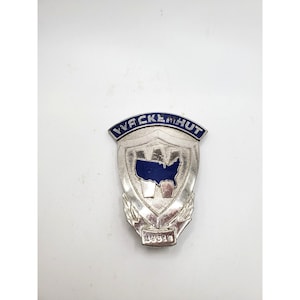 VINTAGE WACKENHUT SECURITY Guard Badge Collectible Memorabilia - Etsy