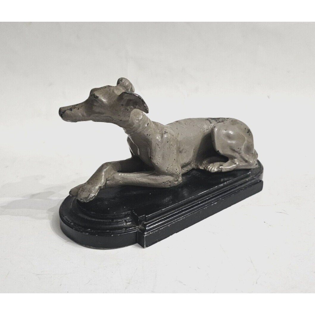 ART DECO GREYHOUND Dog Sculpture Whippet Dog Figurine Statue ...