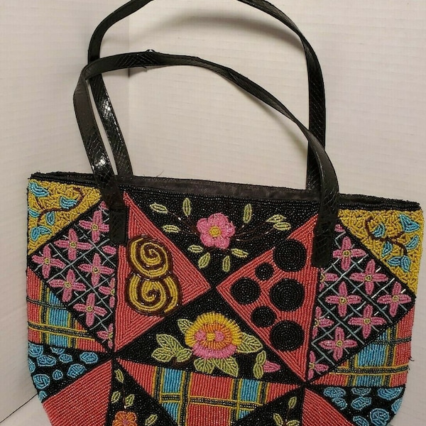 Antique Beaded Purse - Etsy