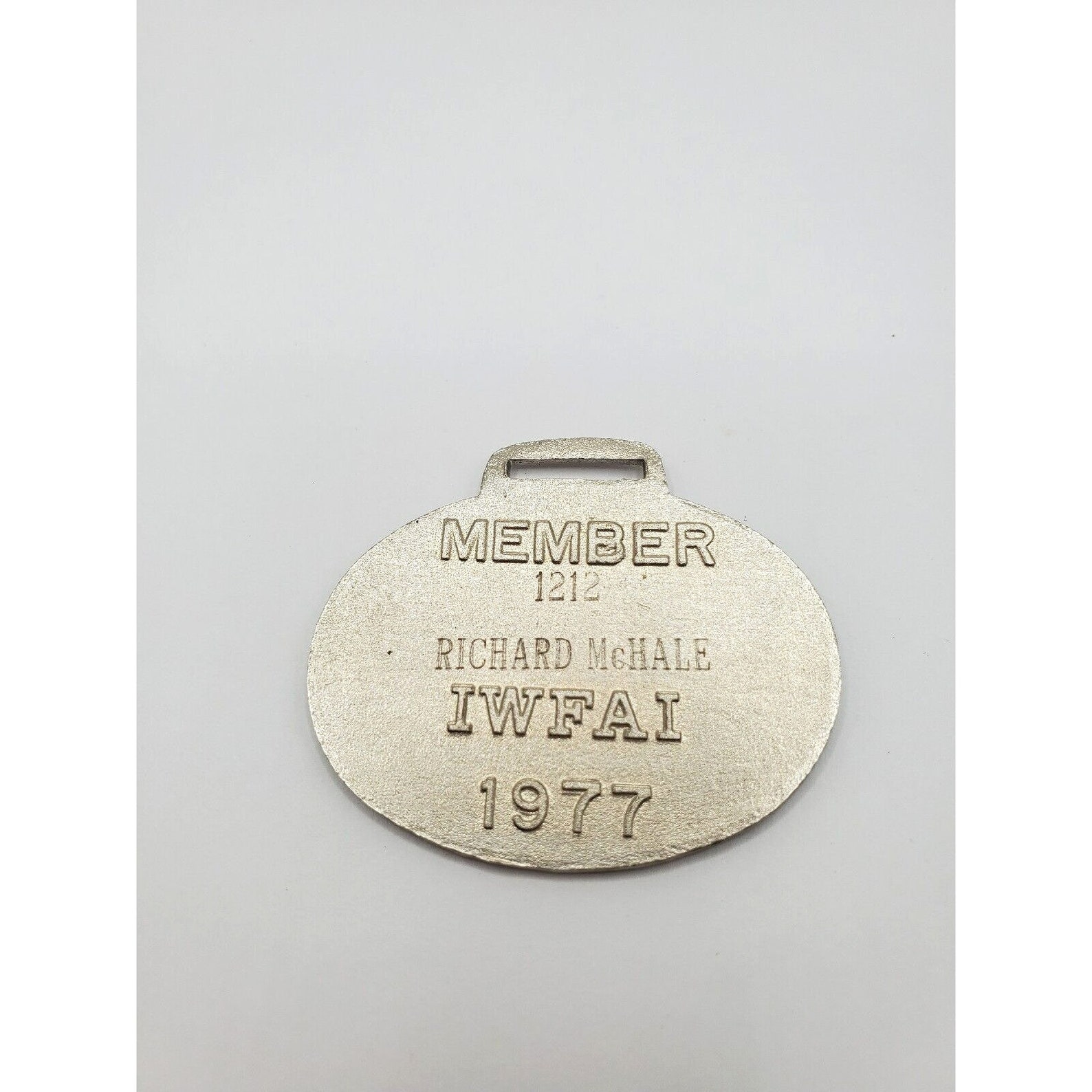 ANTIQUE HUBER STEAM Roller Pocket Watch Fob Huber Member 1977 ...