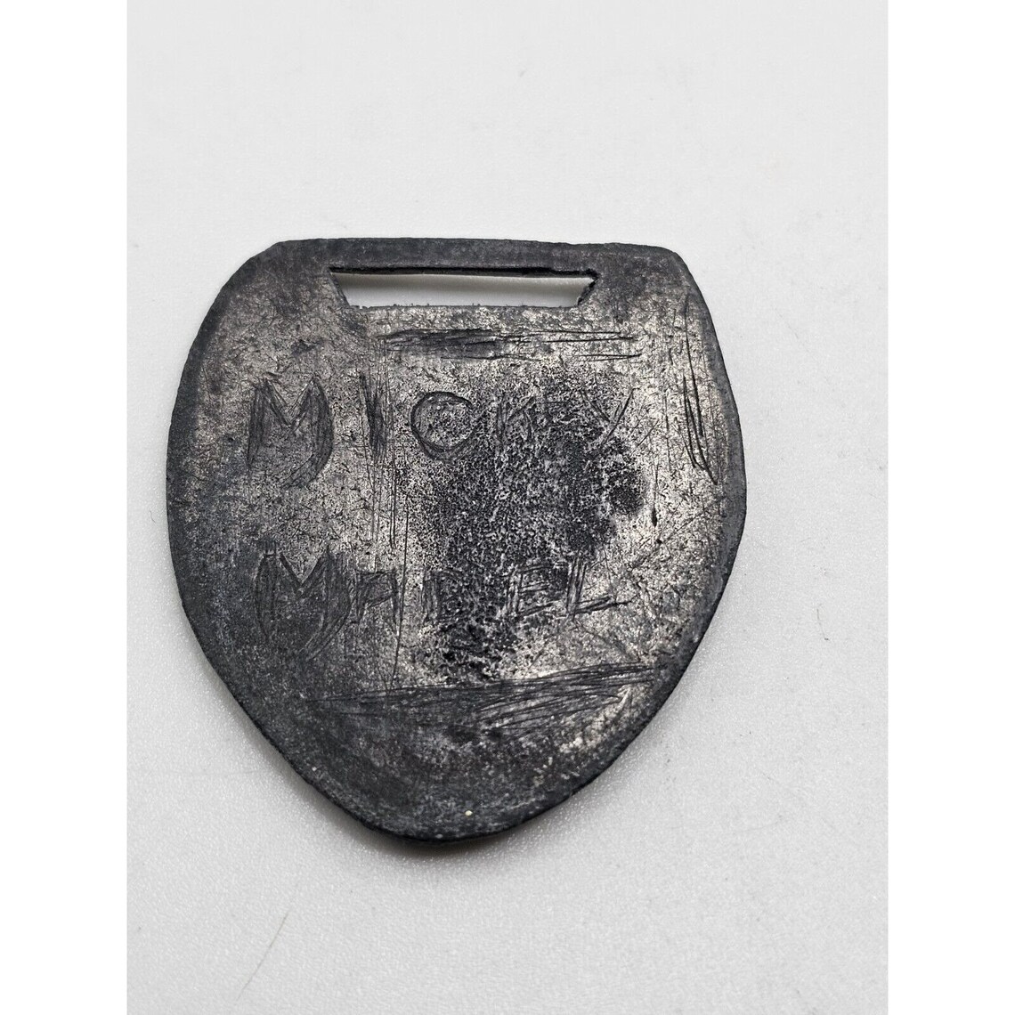 RARE BLACK POWDER Hunter Musket Shield Pocket Watch Fob Advertising ...