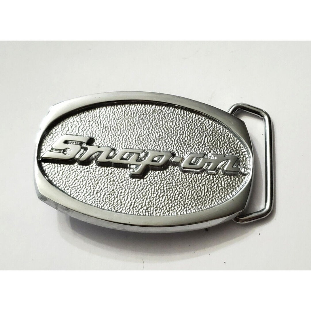 VINTAGE SNAP ON Tools Belt Buckle Collectible Men's Buckle Signed ...