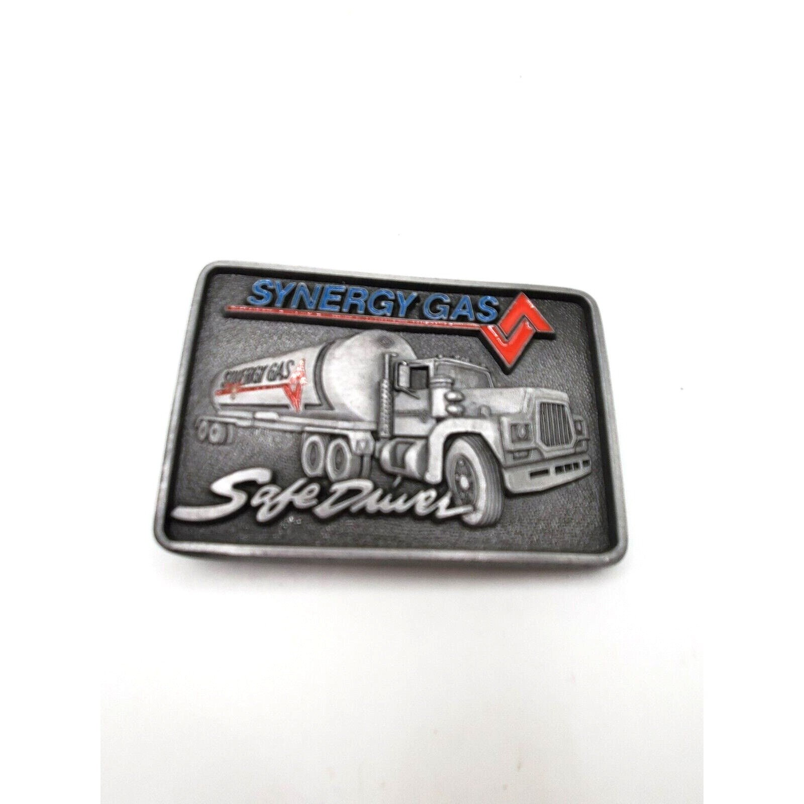 VINTAGE SYNERGY GAS Semia Belt Buckle Safe Driver 3d - Etsy