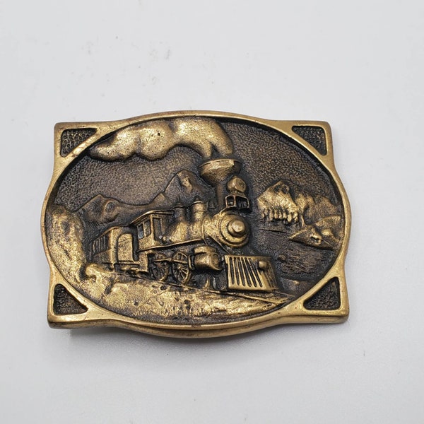 Train Belt Buckle - Etsy
