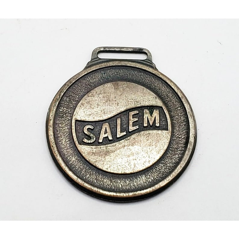 ANTIQUE SALEM TOOL Co Pocket Watch Fob Mining Construction Machinery ...