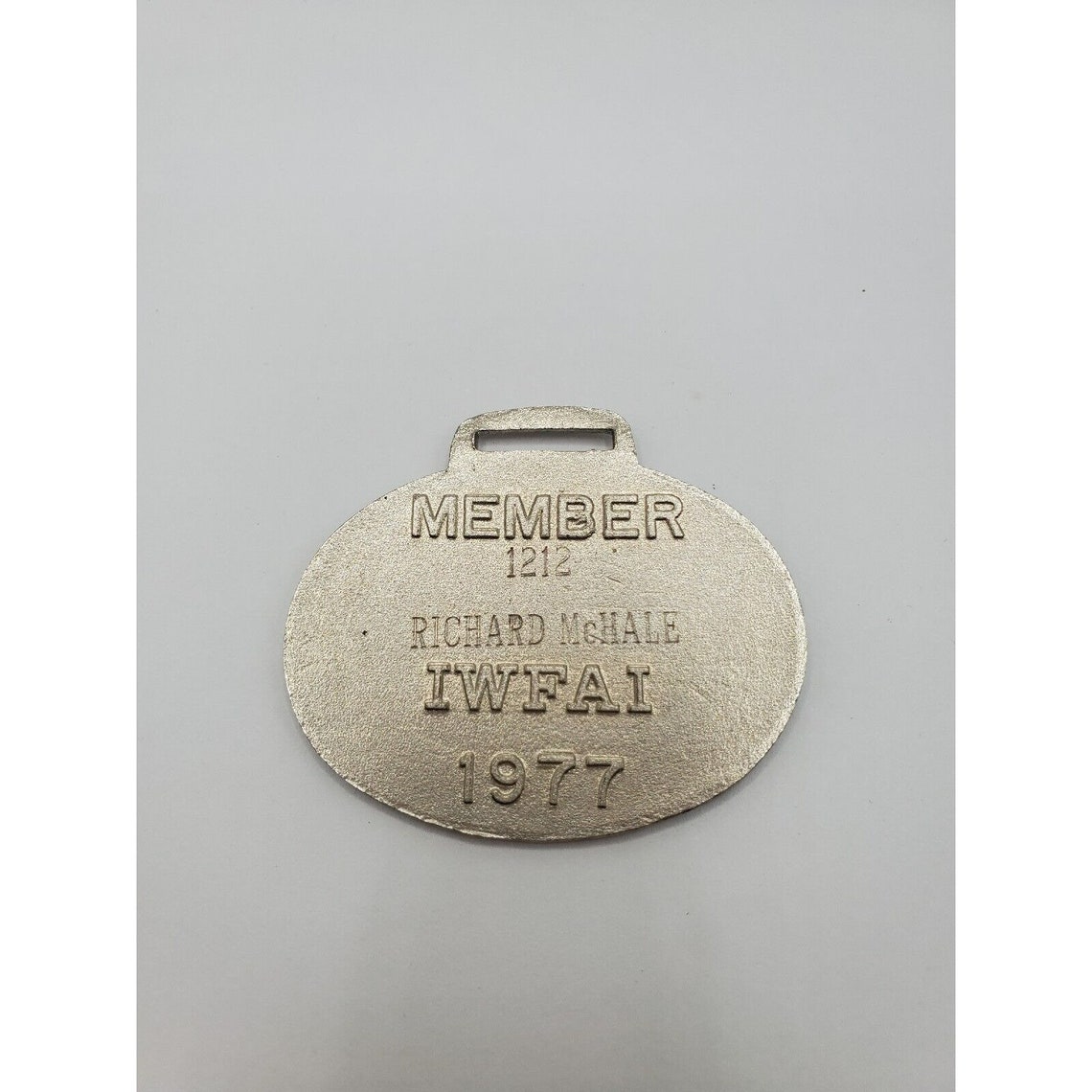 ANTIQUE HUBER STEAM Roller Pocket Watch Fob Huber Member 1977 ...