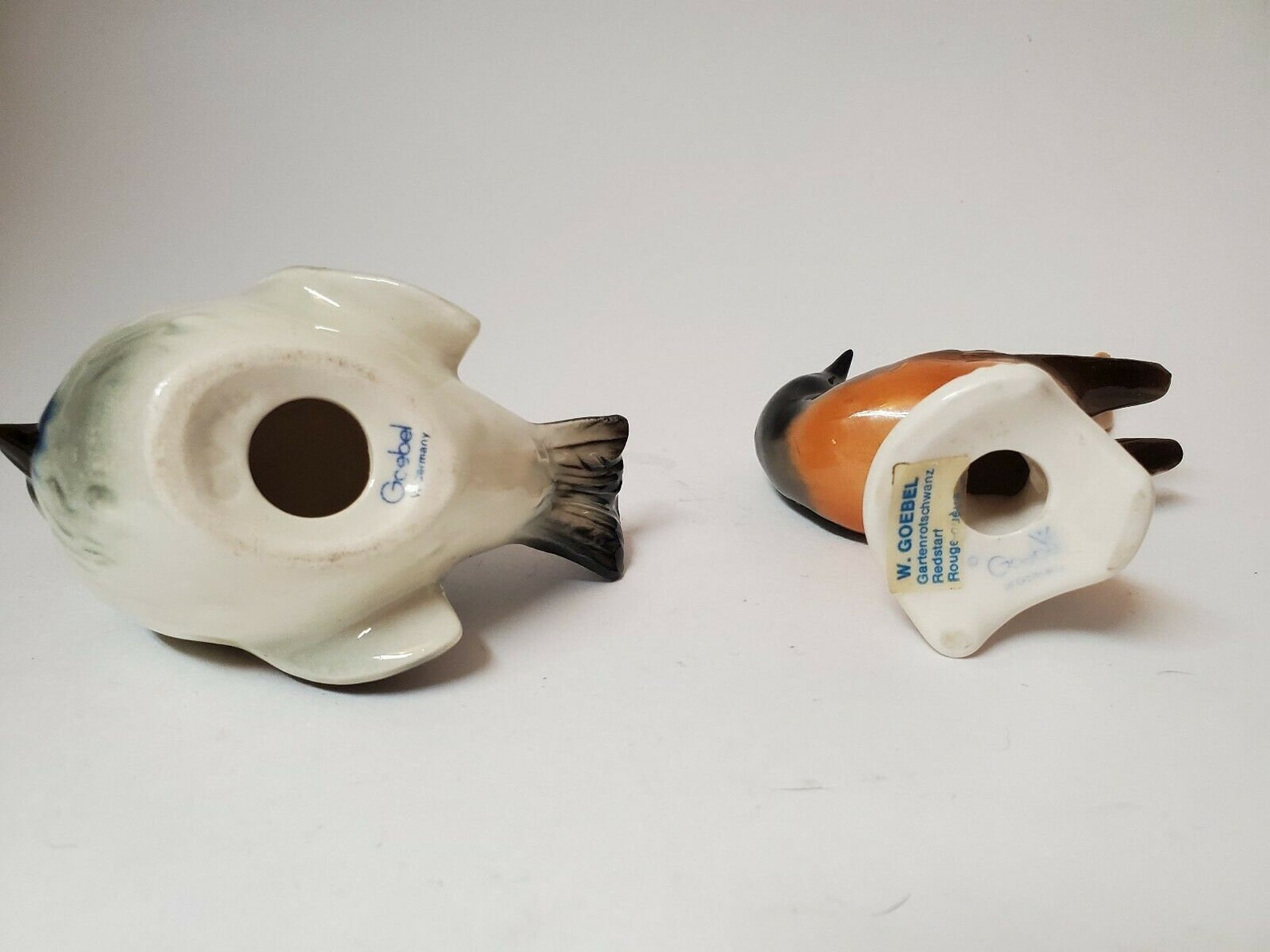 VINTAGE GOEBEL BIRDS Germany Gartenrotschwantz Redstart Rouge - Etsy