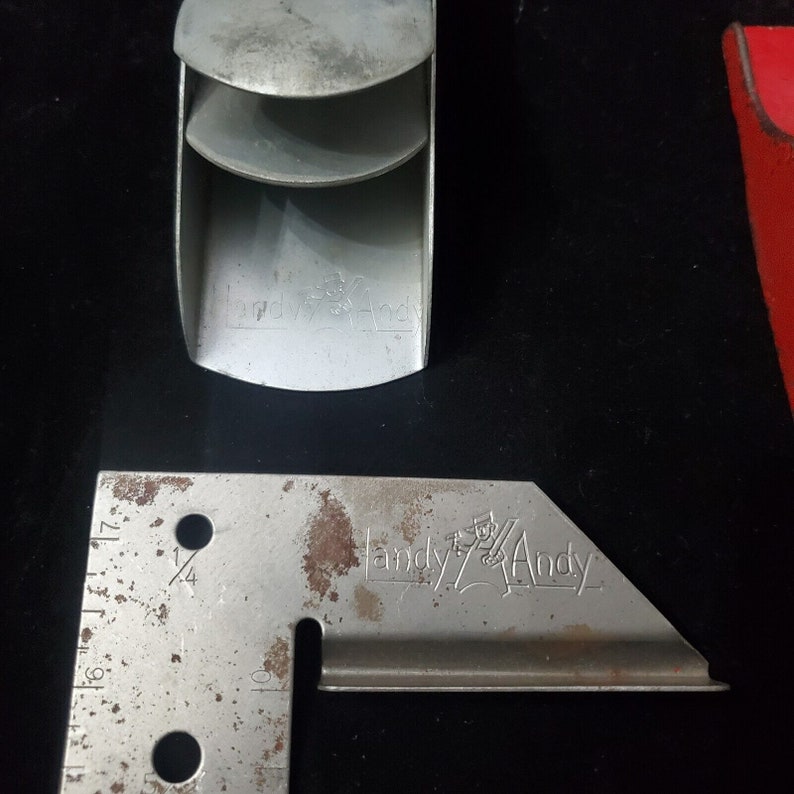 VINTAGE HANDY ANDY Blue Diamond Tool Box Set Metal Case No 650 - Etsy