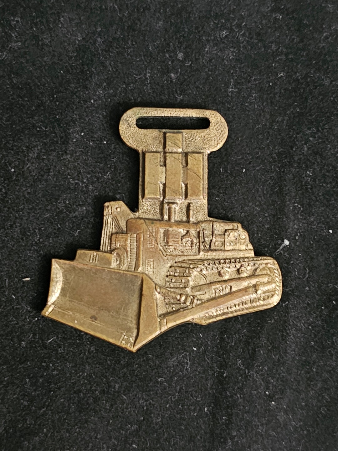 VINTAGE WATCH FOB International Harvester Tractor Watch Fob Green Duck ...