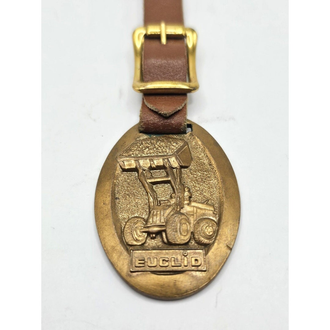 ANTIQUE WATCH FOB Euclid Heavy Construction Equipment Pivot Steer ...