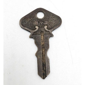 ANTIQUE MODEL T FORD Car Key 52 Automobile Ignition #52 Key Collectible ...