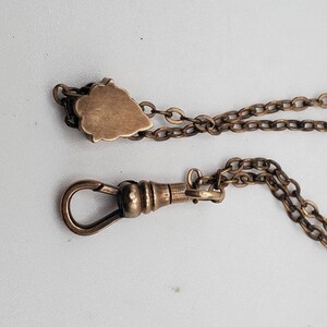 ANTIQUE LADIES VICTORIAN Slide Chain Gold Filled With 3 Seed - Etsy