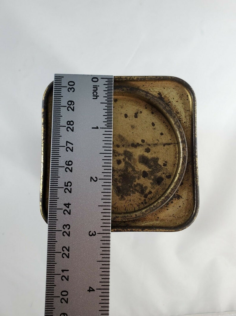 VINTAGE TIN LION Graphic Monarch Green Tea Tin Advertising - Etsy