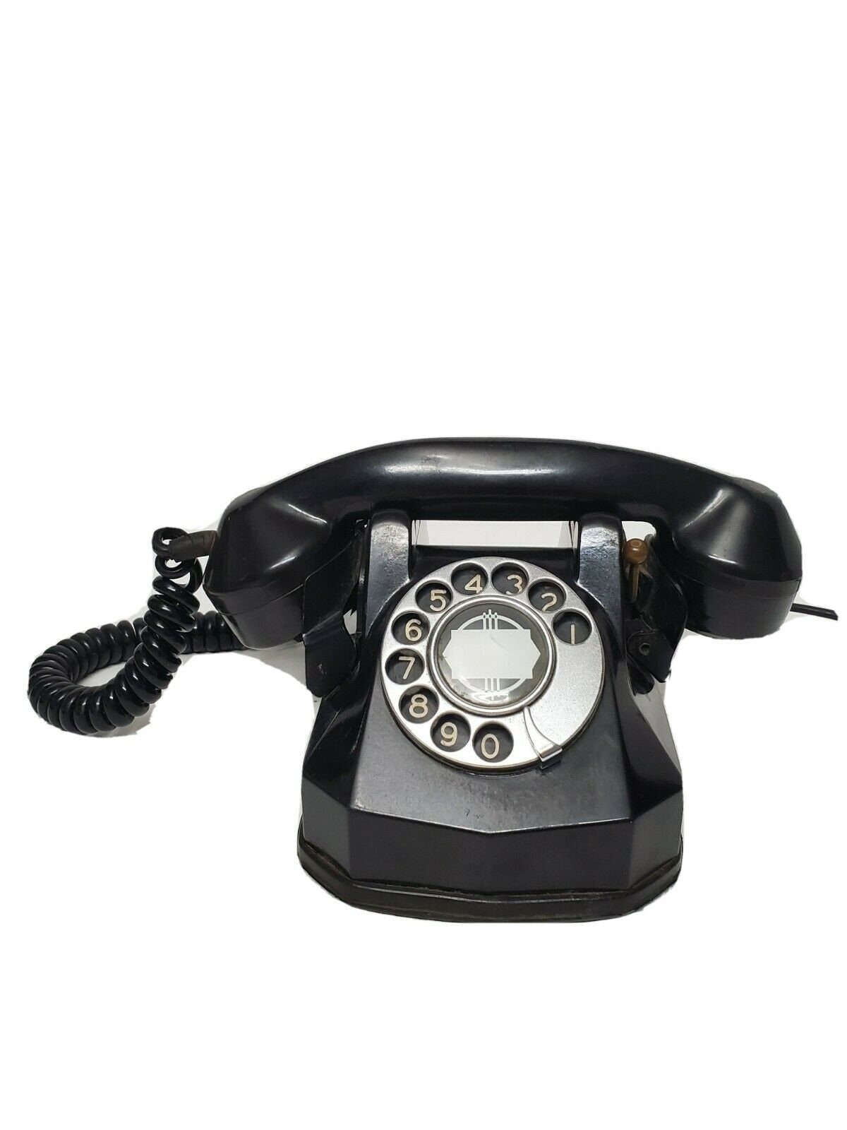 VINTAGE AUTOMATIC ELECTRIC Rotary Monophone Telephone Antique ...