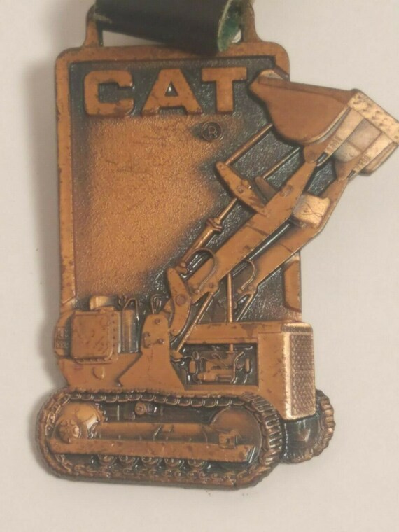 VINTAGE CAT WATCH Fob 47th Anniversary 1972 Caterpillar - Etsy