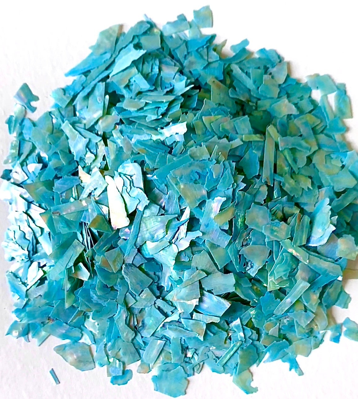 Home & Hobby Lt Pink Crushed Abalone Iridescent Shell For Resin Art ...