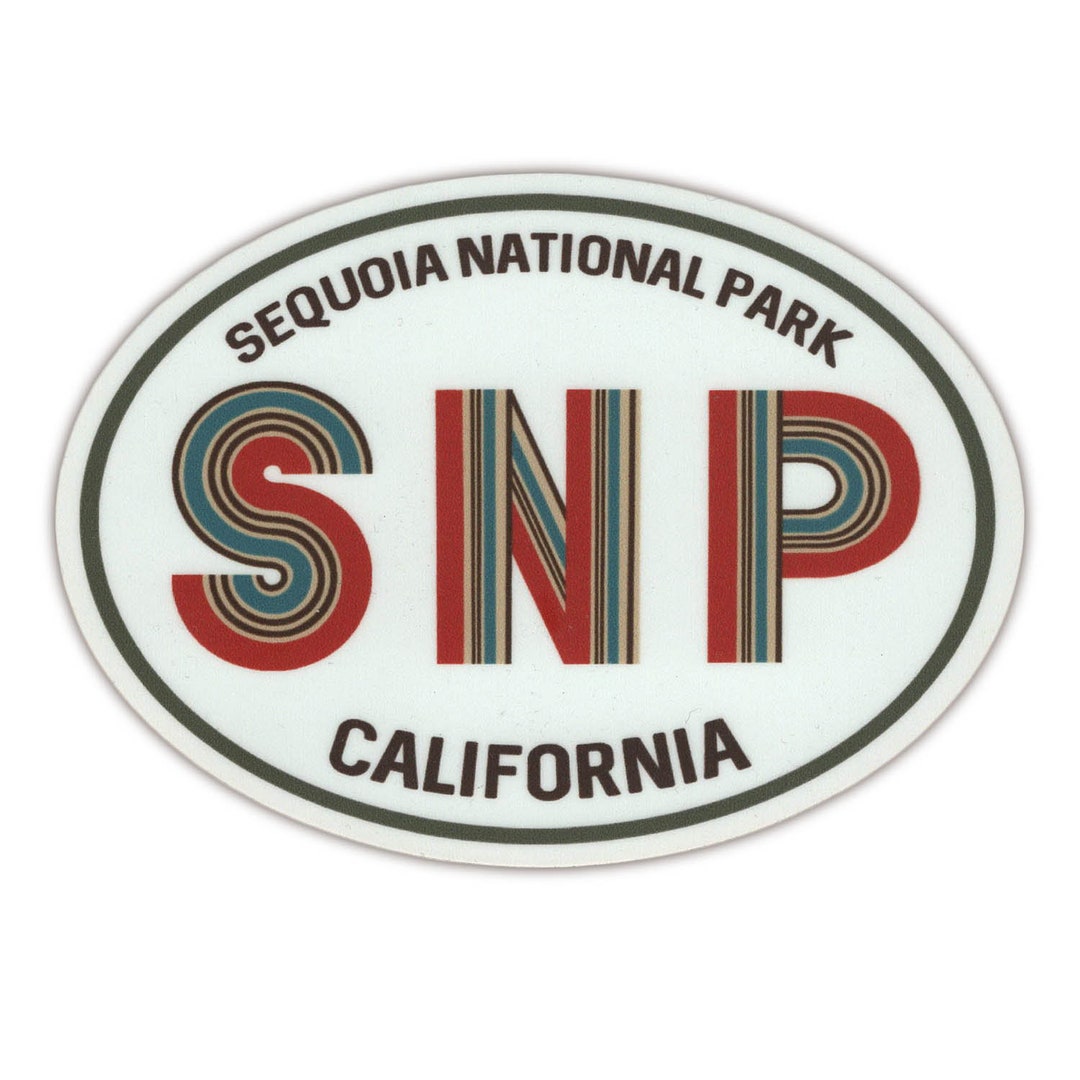 1300 Factory Place - SNP Sequoia National Park Bumper Sticker Large ...