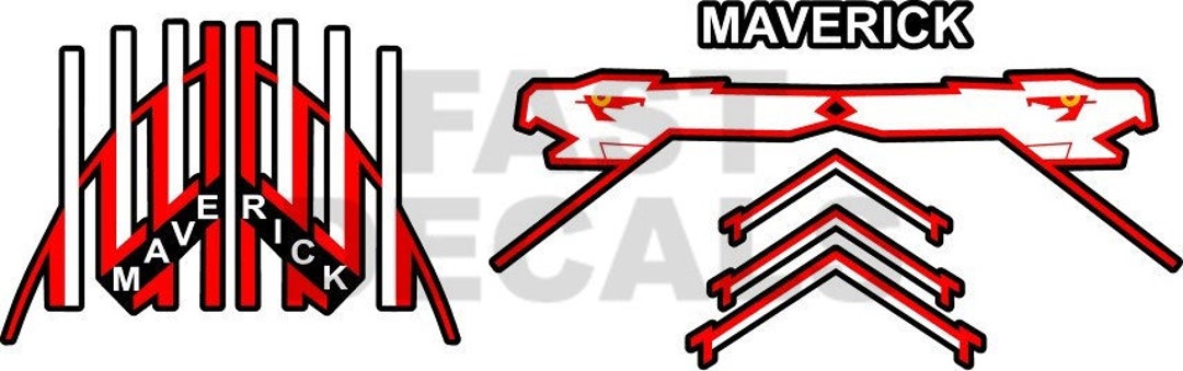 Top Gun Maverick Helmet Decal / Sticker Set Halloween Costume - Etsy