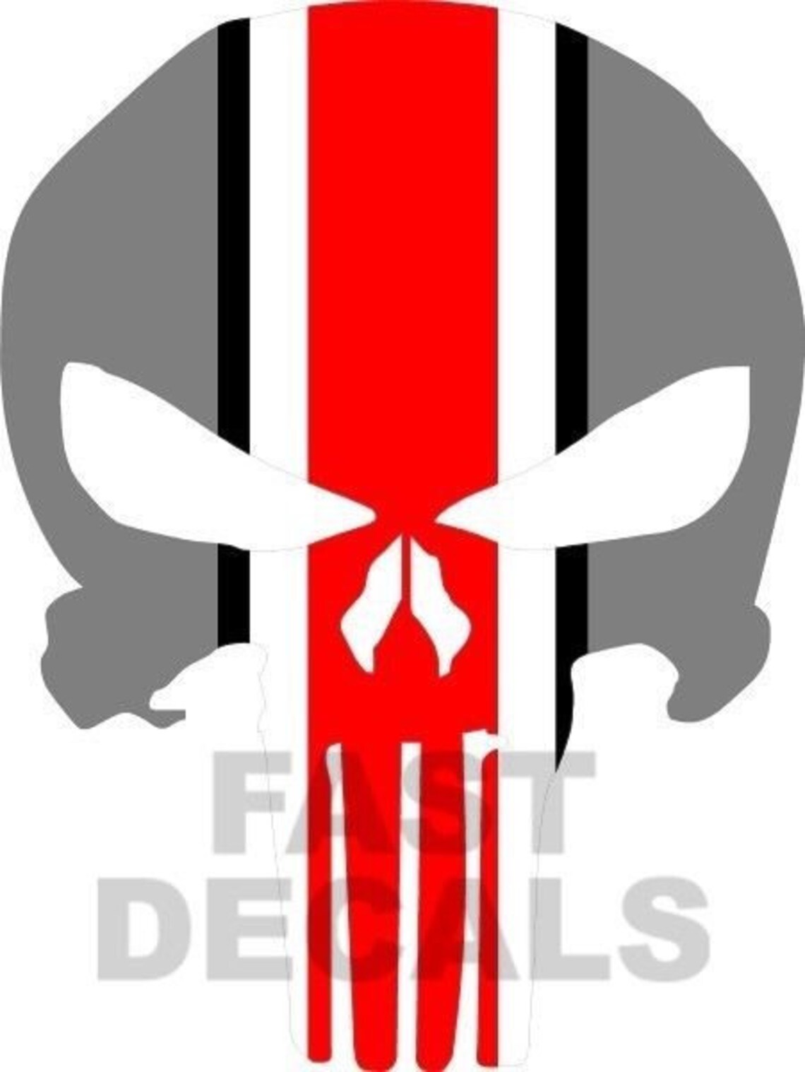 Ohio State Punisher Decal / Sticker Skull Die-cut Sniper Vinyl for Cars ...