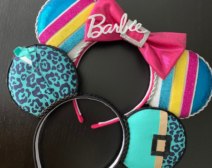Toy Story Barbie Ken Doll Inspired Mouse Ears - Etsy