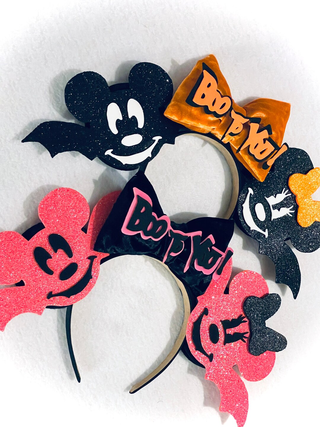 Mickey Bat Minnie Bat Inspired Mouse Ears - Etsy