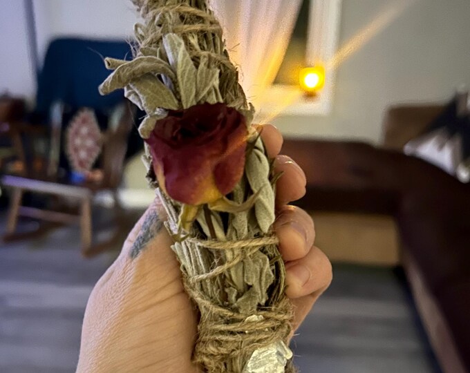 Sage Smoke Cleansing Wand Bundle - Etsy