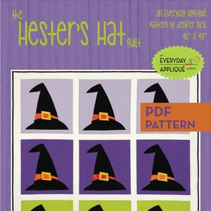 The Hester's Hat Quilt by Jenifer Dick - Etsy