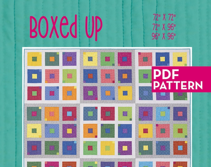 All Boxed up Quilt Pattern in 4 Sizes - Etsy Canada