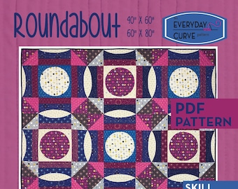 Roundabout Quilt | Etsy