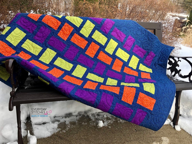 The Dream Weaving Quilt Pattern by Everyday Stitches - Etsy