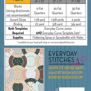 Ripple Effect, an Everyday Curve Pattern by Everyday Stitches - Etsy