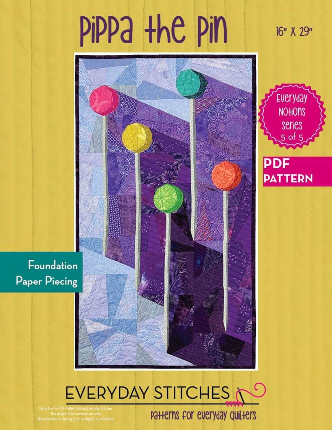 Pippa the Pin - Etsy