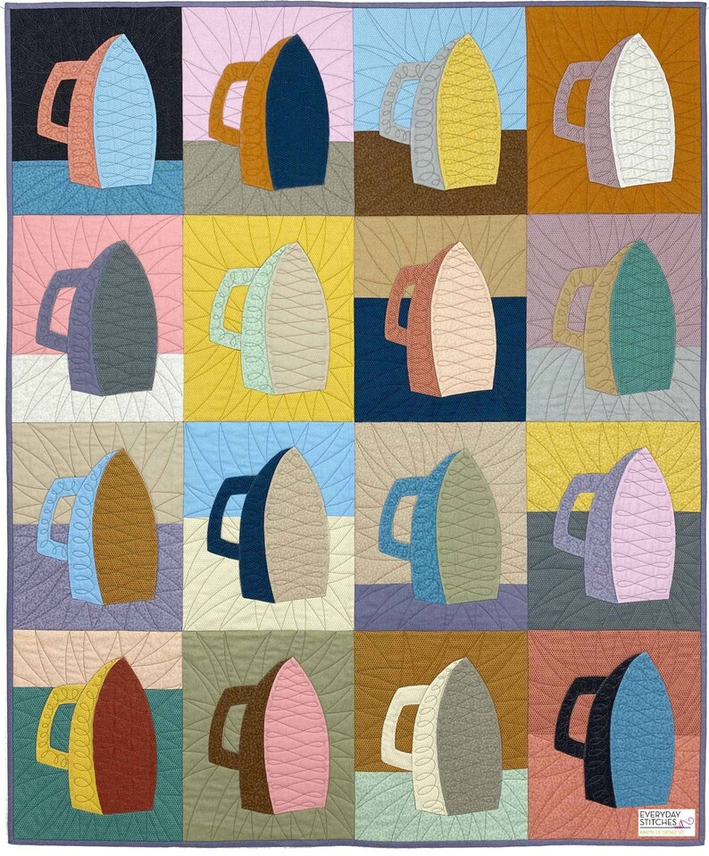 The Irony Quilt Pattern by Everyday Stitches - Etsy