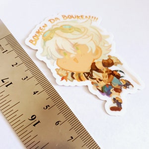 Genshin Impact Bennett Sticker - Etsy