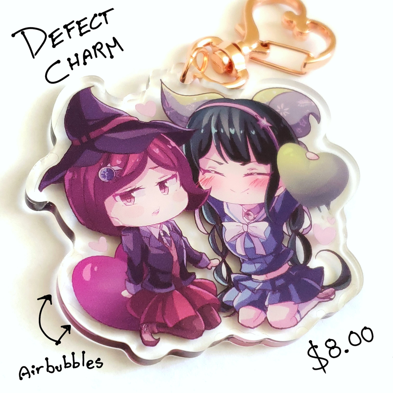Danganronpa V3 Ships Acrylic Charms | Etsy
