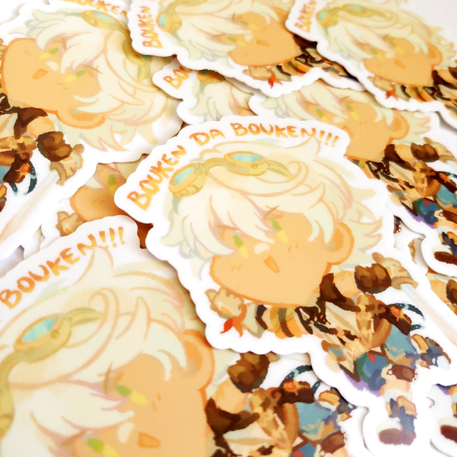 Genshin Impact Bennett Sticker - Etsy