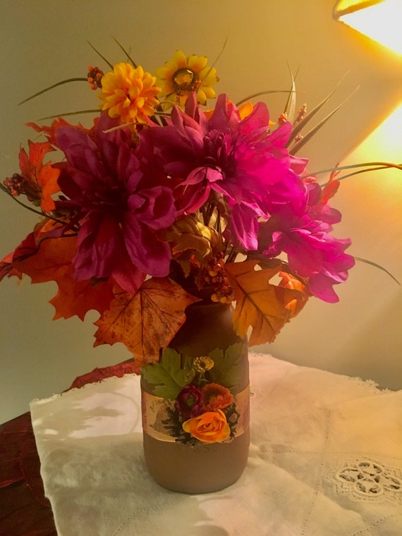 Fall Colors in a Jar | Etsy