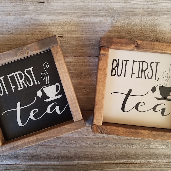 Tea Signs - Etsy