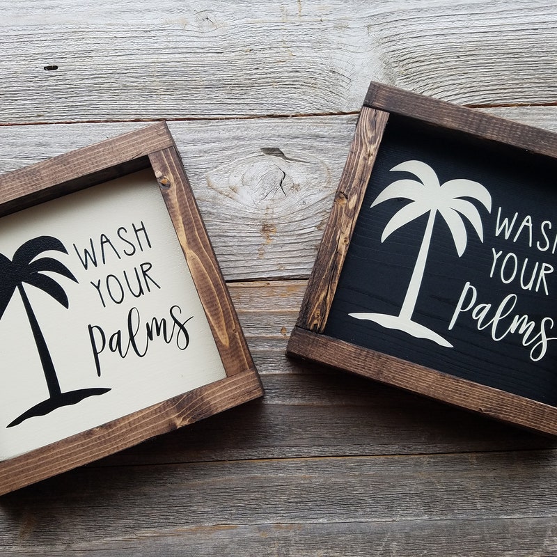 Tropical Bathroom - Etsy