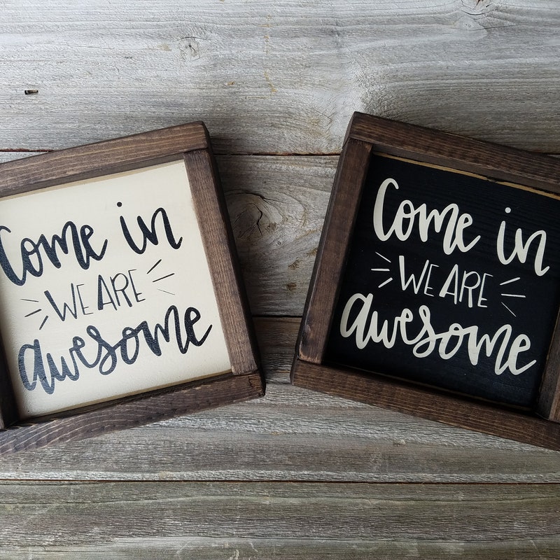 We Are Awesome - Etsy