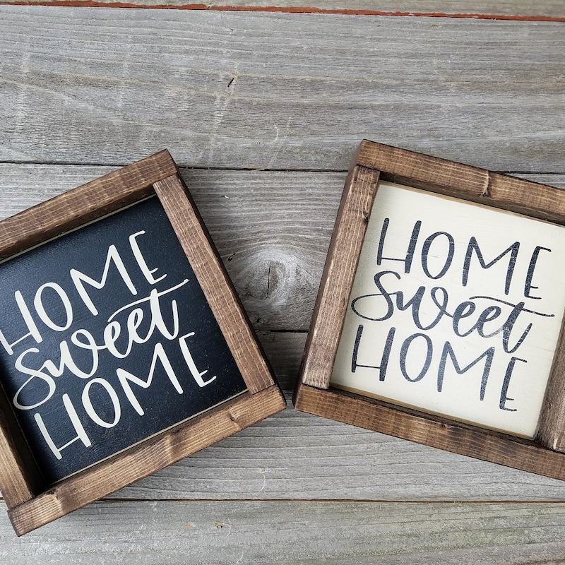 Mini Wood Sign - Etsy